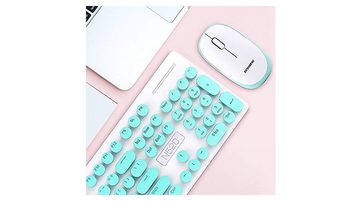 CORN N520 Wireless Ergonomic Keyboard & Mouse Combo