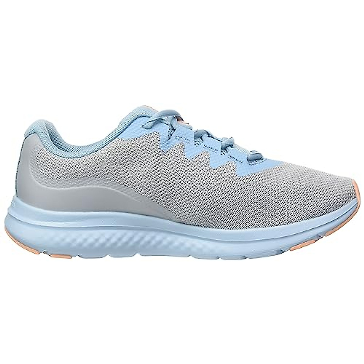 Under Armour Women's Charged Impulse 3 Knit, (102) Mod Gray/Blizzard/White, 9, US