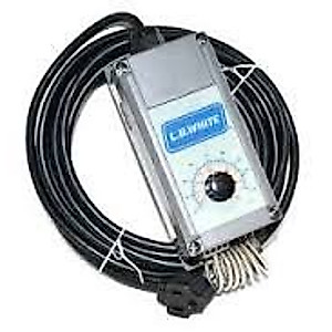 Lb White Premier Enclosed Flame Ductable Dual Fuel - Lp/ng 80K Btu Heater