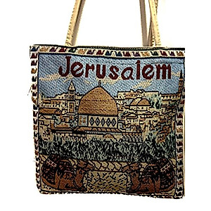 Jerusalem Camel Handmade Hand-bag Hand Bag Zipper Cloth Beautiful Holy Land