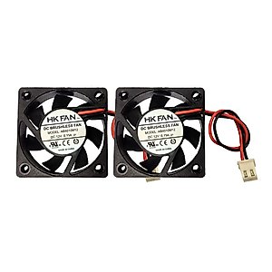 2packs 40mm x 40mm x 10mm 4010 12V 0.15A Ball Bearing Brushless DC Cooling Fan 2pin AB4010M12 UL TUV