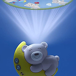 Chicco Next2Moon Projector Neutral cot, Beige