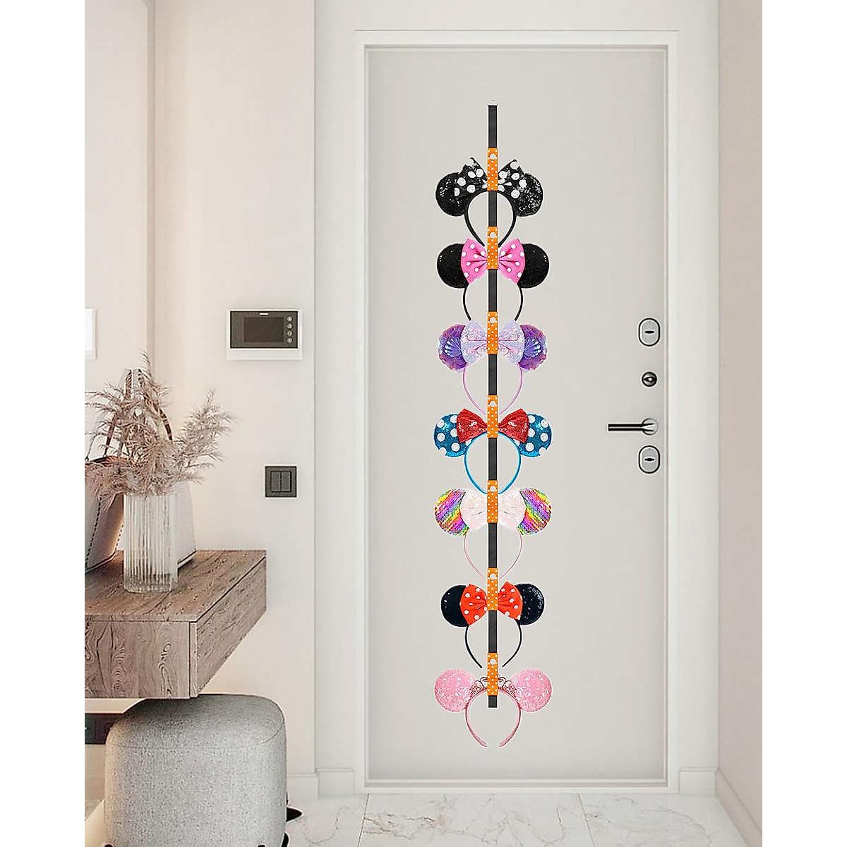 Gocasmus 3Pcs Mouse Ear Headband Holder - Mouse Ear Organizer & Display Stand