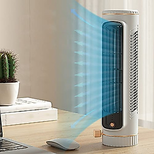 Evaporative A𝐢r Cooler, Portable A𝐢r Conditioner USB Cooler Fan, Household Dormitory Office Desktop Humidification Electric Fan for Office Bedroom Travel Camping (WH)