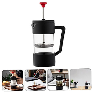 SECFOU French Coffee Press Teapot for Coffee Camping Coffee Pot Concentrated Coffee Camping Coffee Makers Espresso Pitcher Espresso Ground Espresso Coffee 304 Stainless Steel