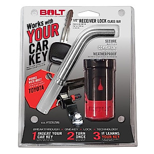 Bolt 7023629 1/2" Receiver Lock for Toyota Keys