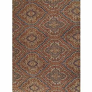 Signature Design by Ashley Glambrey Old World Dining Chair with Cushion, 4 Count,, Brown