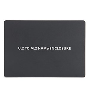 Hard Disk Box, Stable PCI-E Hard Disk Enclosure, High‑Power Low Heat Generation Aluminum Alloy for Computer Desktop(Black)