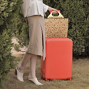 MANISHO Cork Totes Handbag for Women Ladies Pretty Vegan Tote Eco-friendly Handle Bag Roomy Clutch Flower Beauty of Nature