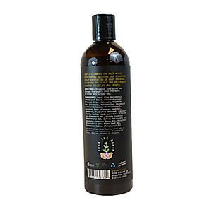 O'Douds Activated Charcoal Shampoo - Moisturizing & Clarifying Shampoo - Cleanses & Rejuvenates Hair & Scalp - Sulfate & Paraben Free - Lavender & Peppermint Scent, 12 oz.