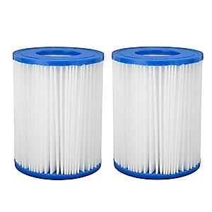 RvSky Garden Kit 2Pcs Children's Pool Filter Washable Swimming Pool Filter Spa Filter Replacement for Hot Tubs