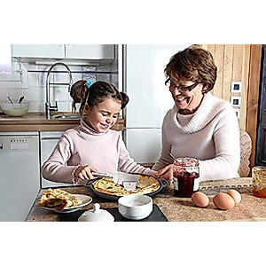 Liphontcta French Combi Cook Sauce Pan with Fry Pan Lid, French Blue