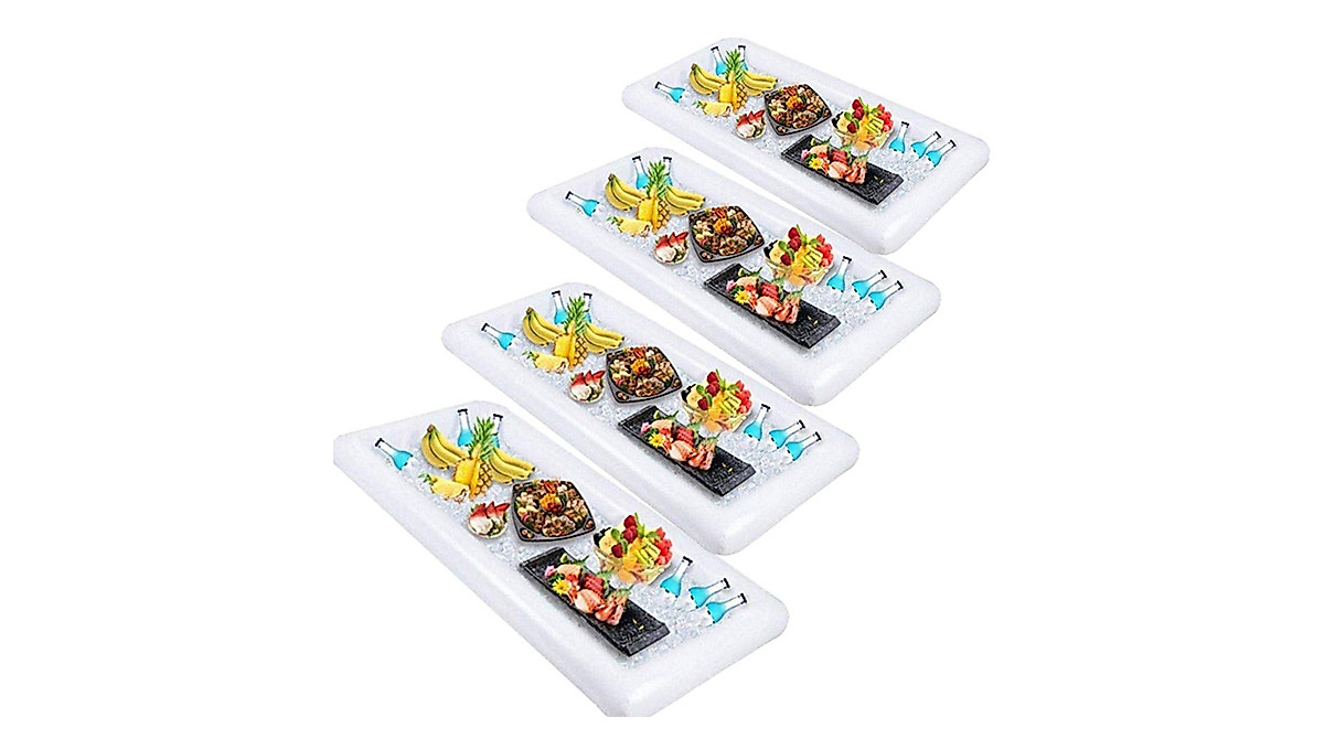 Inflatable Salad Bar Cooler for Parties & Poolside Refreshments