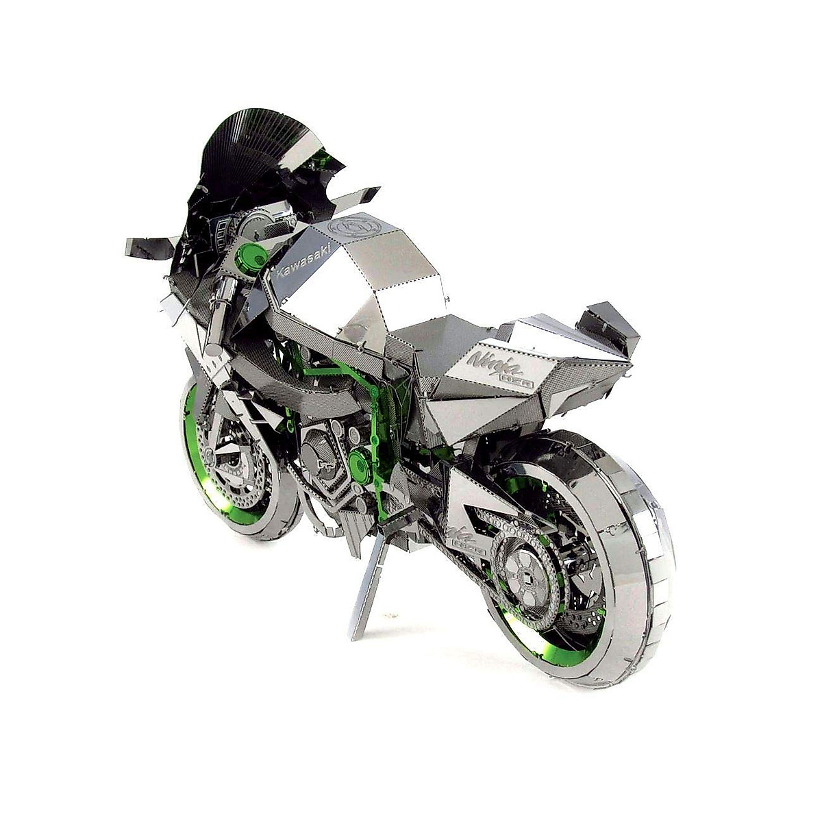 Metal Earth Premium Series Kawasaki Ninja Motorcycle 3D Metal Model Kit Fascinations