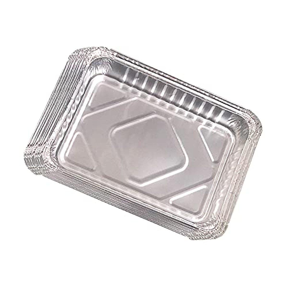 DONSIQIZZ 40Pack Weber 6415 Drip Pans, Grease Cup Liner for Weber Q, Pulse, Traveler Grill, Spirit Gas I & II, Genesis Gas, Genesis II 200&300-8.5" x 6" Disposable Aluminum Foil Grease Trays