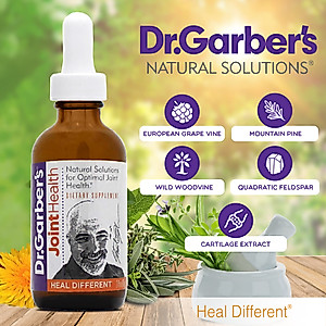 Dr. Garber's Natural Solutions Joint Health Oral Drops - Gemmotherapy Liquid Supplement for Healthy Joint Support & Function, Joint Repair, and Improved Mobility & Flexibility - 60ml