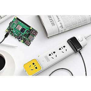 5V 3A USB Type C Power Supply Adapter with ON/Off Switch for Raspberry Pi 4 Model B (1G,2G,3G)