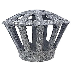 Cabilock Gutter Guard Iron Filter Strainer Gutter Downspout Protectors Gutter Leaf Guards for Stops Leaves and Other Debris Gutter Cleaning Tool
