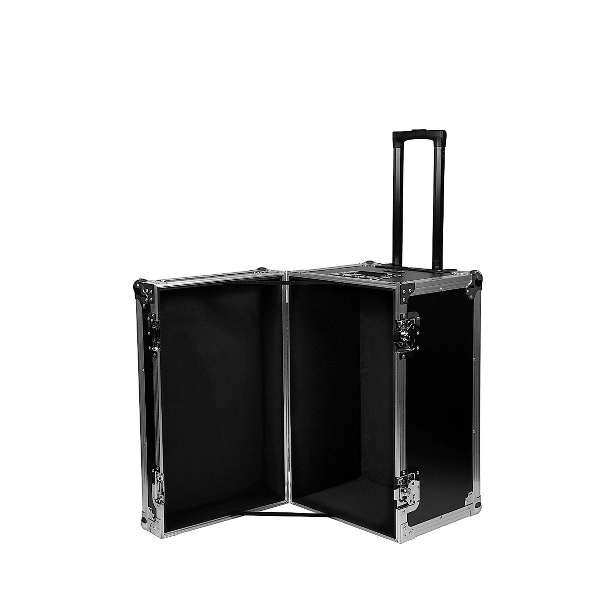 Silent Sound System Rolling PartyFX ProX Multipurpose Locking Flight Case w/Rubber Lining and Handle