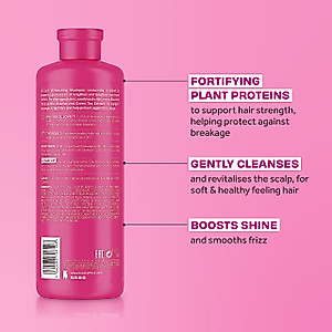 Lee Stafford Grow Strong & Long Hair Regrowth Volume Shampoo for Women & Men | Hair Lengthening Products Anti Hair Loss & Thinning | 500 ML | Sulphate Free For Damaged and Breakage prone Hairs