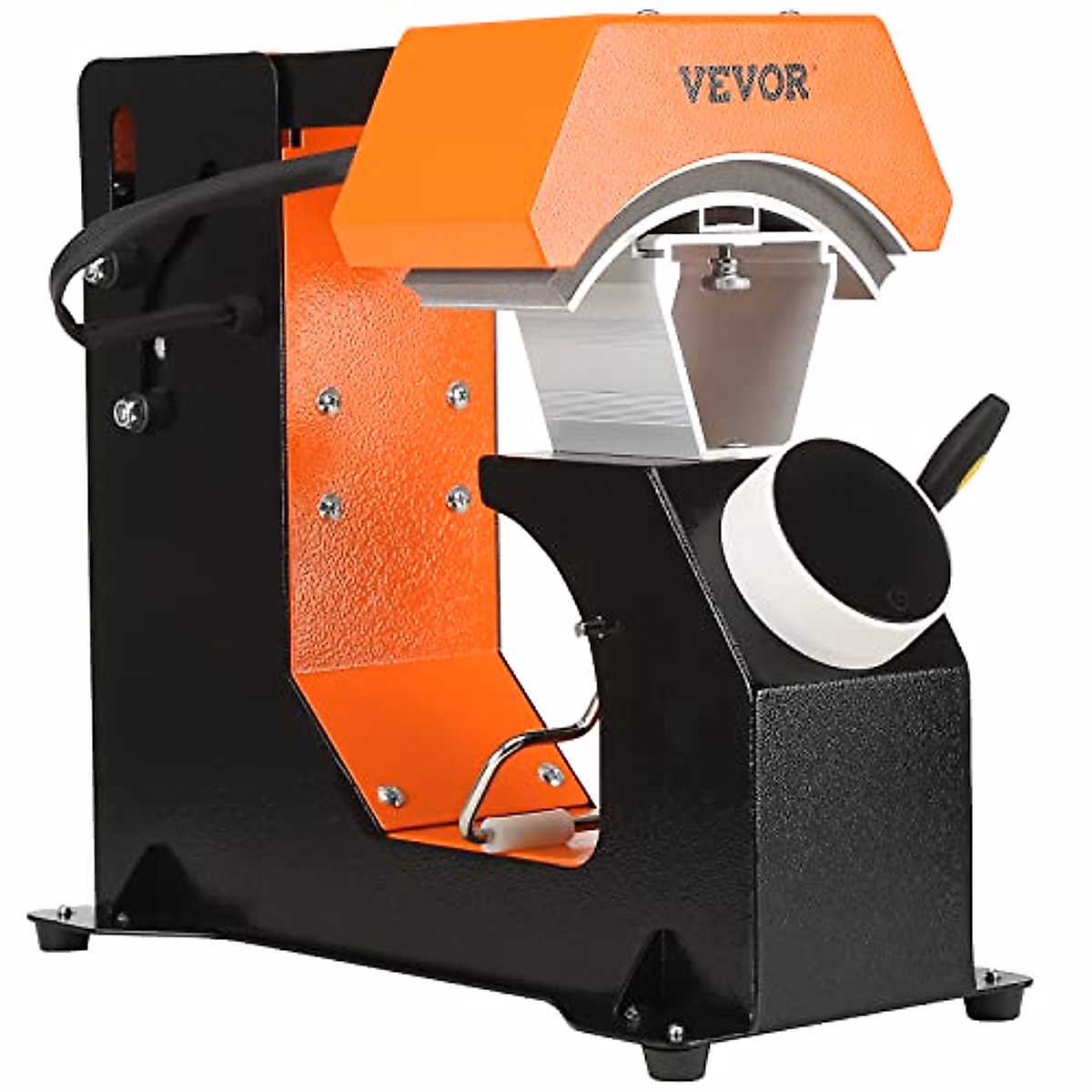 VEVOR 3-in-1 Auto Hat Heat Press Machine for Caps - No Crease, Automatic Release&Press Knob-Style Digital Control Panel, with 3pcs Interchangeable Platens(6.6" x 2.7", 6.6" x 3.8", 6.1" x 3")