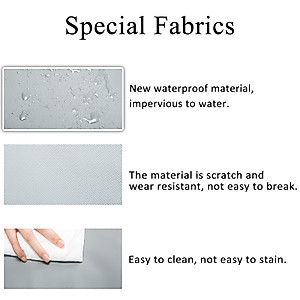 YaKuss Wet Dry Bags for Baby Cloth Diapers, Waterproof Reusable with Two Zippered Pockets and Stroller Strap Travel Beach Pool Yoga Gym Bag for Swimsuits, Soiled Baby Item & Wet Clothes -Grey, S