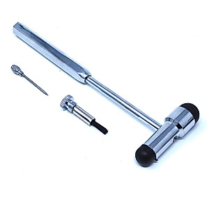 Neurological Diagnostic Percussion Reflex Hammer Instruments (A2ZSCILAB Brand) (Buck Hammer)