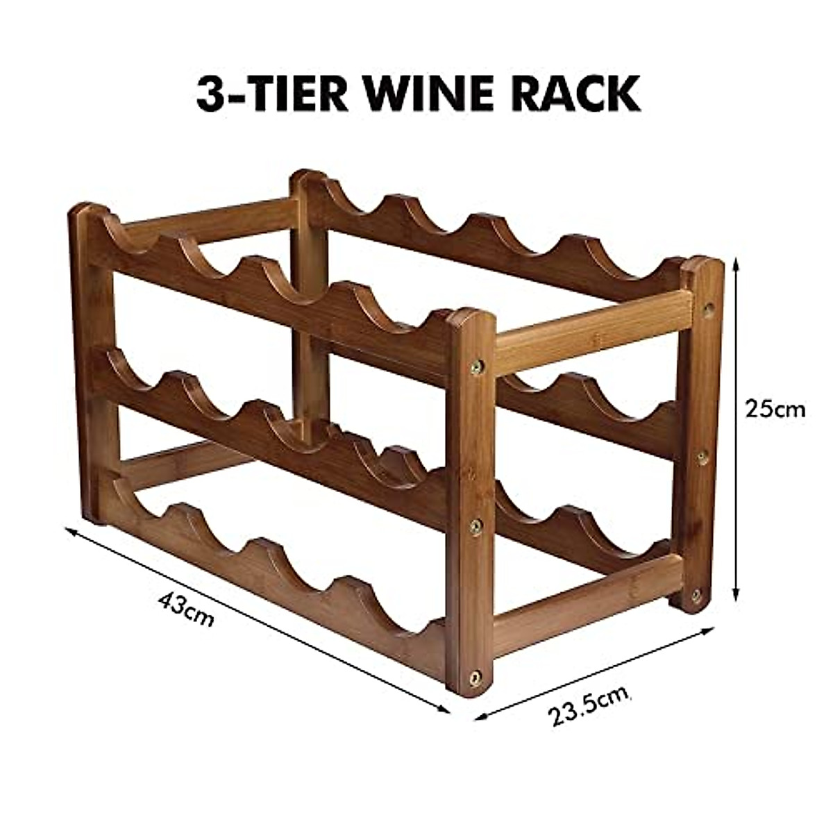 ZYZMH Wooden Wine Rack Cabinet Holder Shelf Free Standing Holders Barware Storage Wine Racks Home Kitchen Bar (Flavor : White-Dinosaur Doodle4, Size : E)