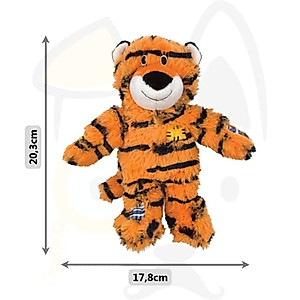 KONG Company 38750939: Wild Knots Dog Toy, Tiger Sm/Md
