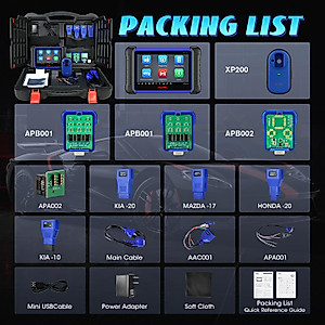 Autel MaxiIM IM508S w/ XP200 Programmer: 2024 Up of IM508 KM100 Key Fob Programming Tool, OS11 4+64G, 2.4&5G, Bidirectional Control 3000+ Test 40+ Reset OE Full Diagnose as MX900 MK900BT FCA AutoAuth