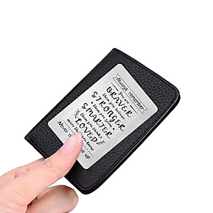 FINGERINSPIRE 3x2 Inch Wallet Insert Card for Son Daughter Friend Inspirational Gifts for Men Women Birthday Graduation Encouragement Gift for Teen Young Guys- Always Remember (Vertical)