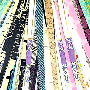 Paper Bead Strips 100 Half Inch Beading Strips for Making Paper Beads