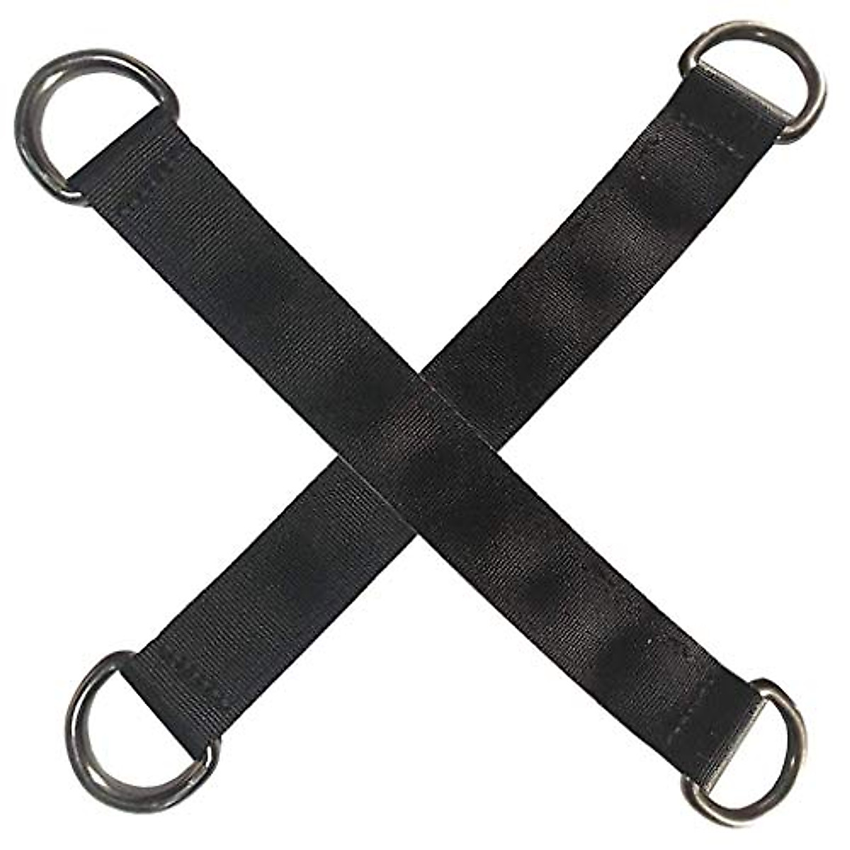 AIVOOF Tree Swing Straps, 2 PCS 25cm / 9.8inches Tree Swing Hanging Kit Heavy Duty Hanging Straps Holds 440 lbs with Carabiner Perfect for Tree Swing, Hammock, Plank