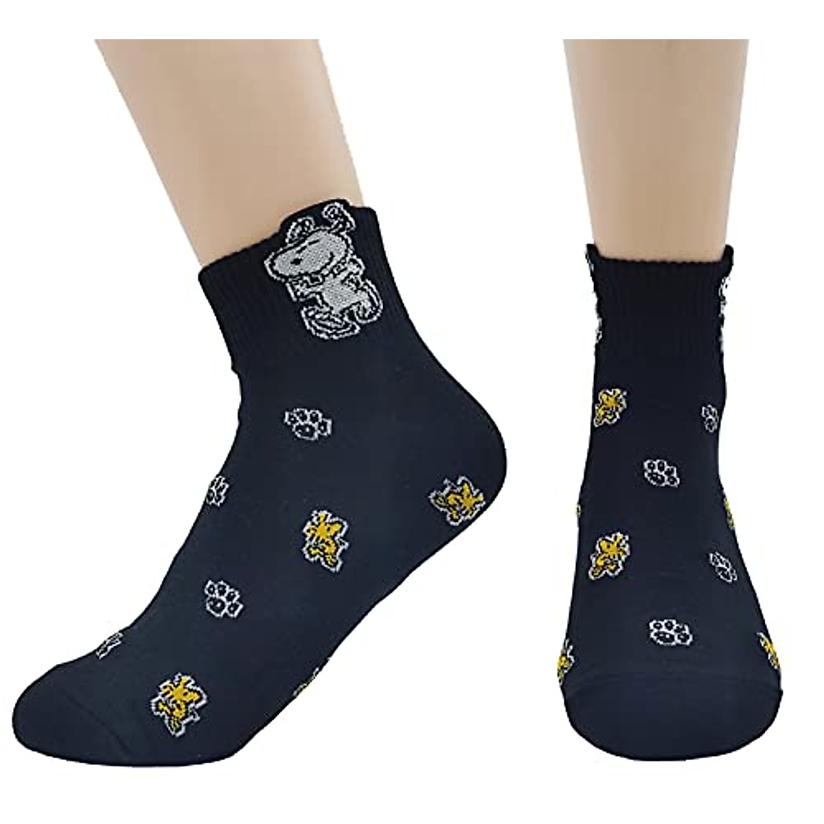 World Look Women Comic Character Dog Snoopy Socks Cotton Blend (Snoopy 7) 8.5