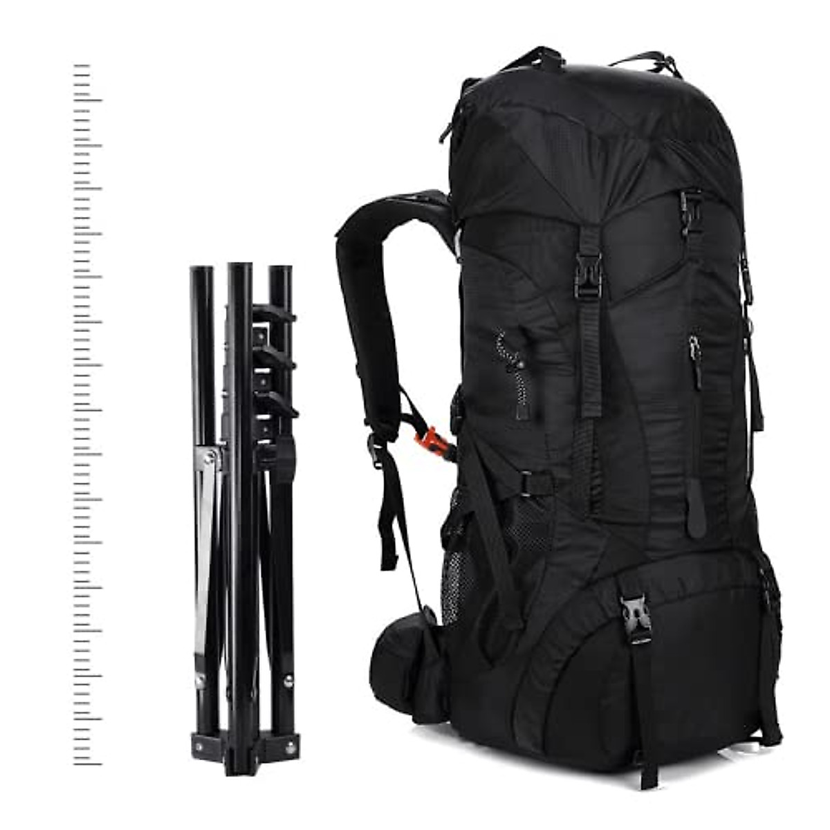 Webcam Tripod Compatible with Logitech Webcam C920s StreamCam Brio C922 C930 C925e C615, 63 inches Aluminum Tripod Stand, Black