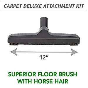 OVO, 550 AW, Compact and Powerful Central Vacuum System, Use with Disposable Filtration Bags only 18 Gal / 4.75L with 30ft Carpet Deluxe Accessory kit Included