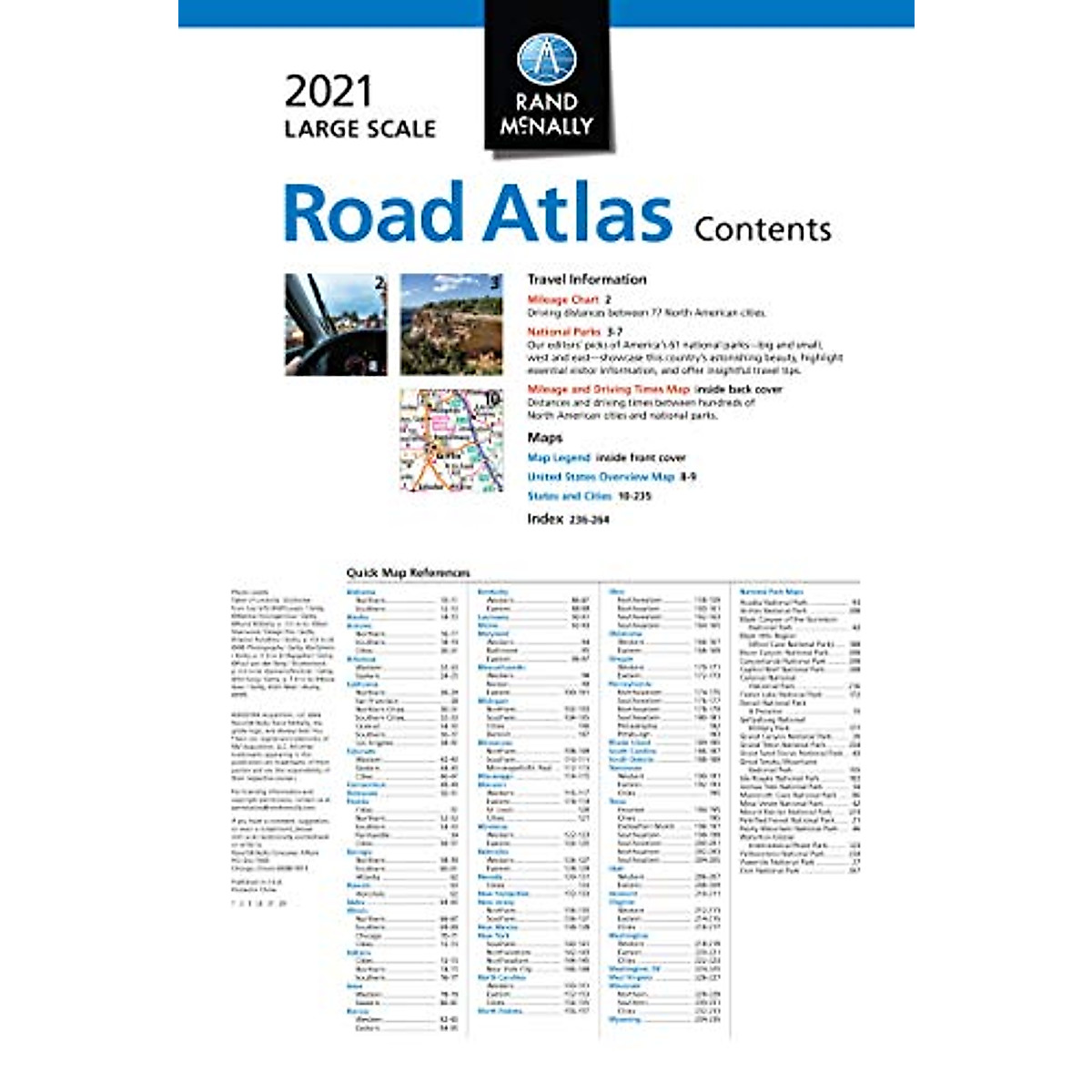 Rand McNally 2021 Large Scale Road Atlas (Rand McNally Road Atlas)