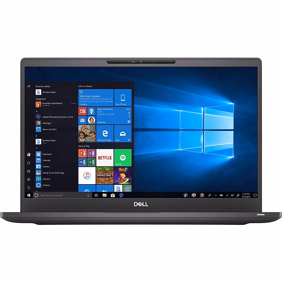 Dell Latitude 7300 13.3" Full-HD Business Laptop -- Intel i5-8365U 1.70Ghz Quad-Core/8GB RAM/256GB PCIe SSD/3 Year Dell Warranty (Renewed)