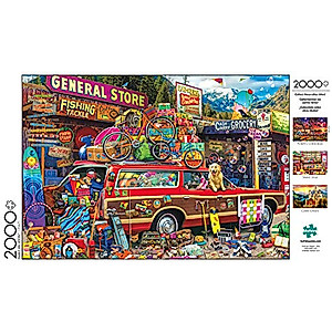 Buffalo Games - Aimee Stewart - Family Vacation - 2000 Piece Jigsaw Puzzle for 168 months to 1200 months