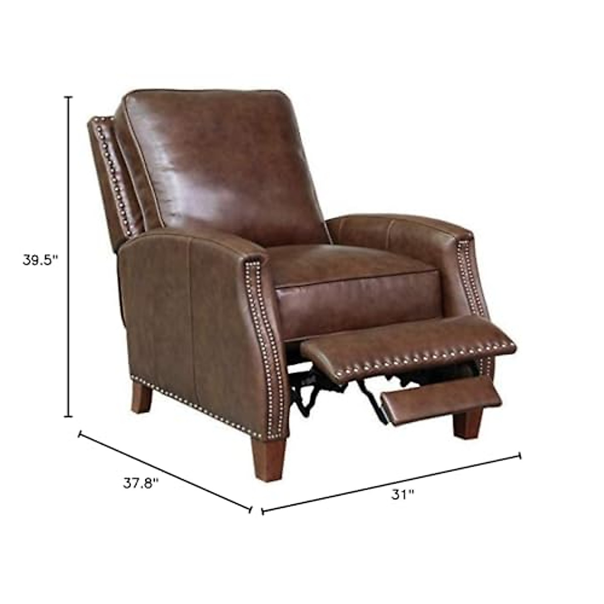 BarcaLounger 7-3155 Melrose Recliner, Wenlock Double Chocolate