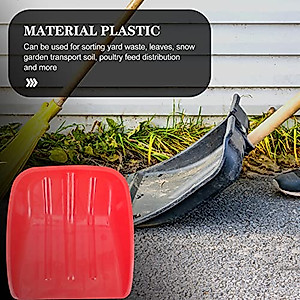 Cabilock Plastic Shovel Head Replacement Snow Shovel Grain Shovel Poultry Feed Shovel