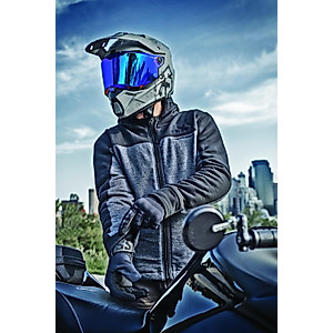 Speed and Strength mens Sweater Shirt, Black/Grey, Small US