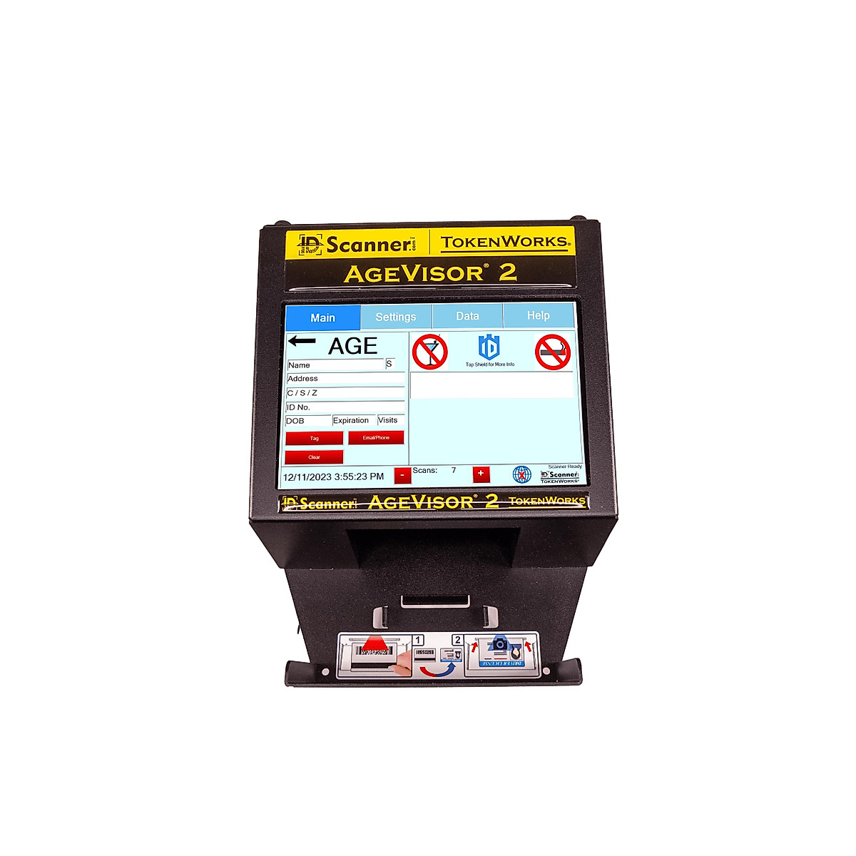 AgeVisor 2 ID Scanner (Barcode Reader)