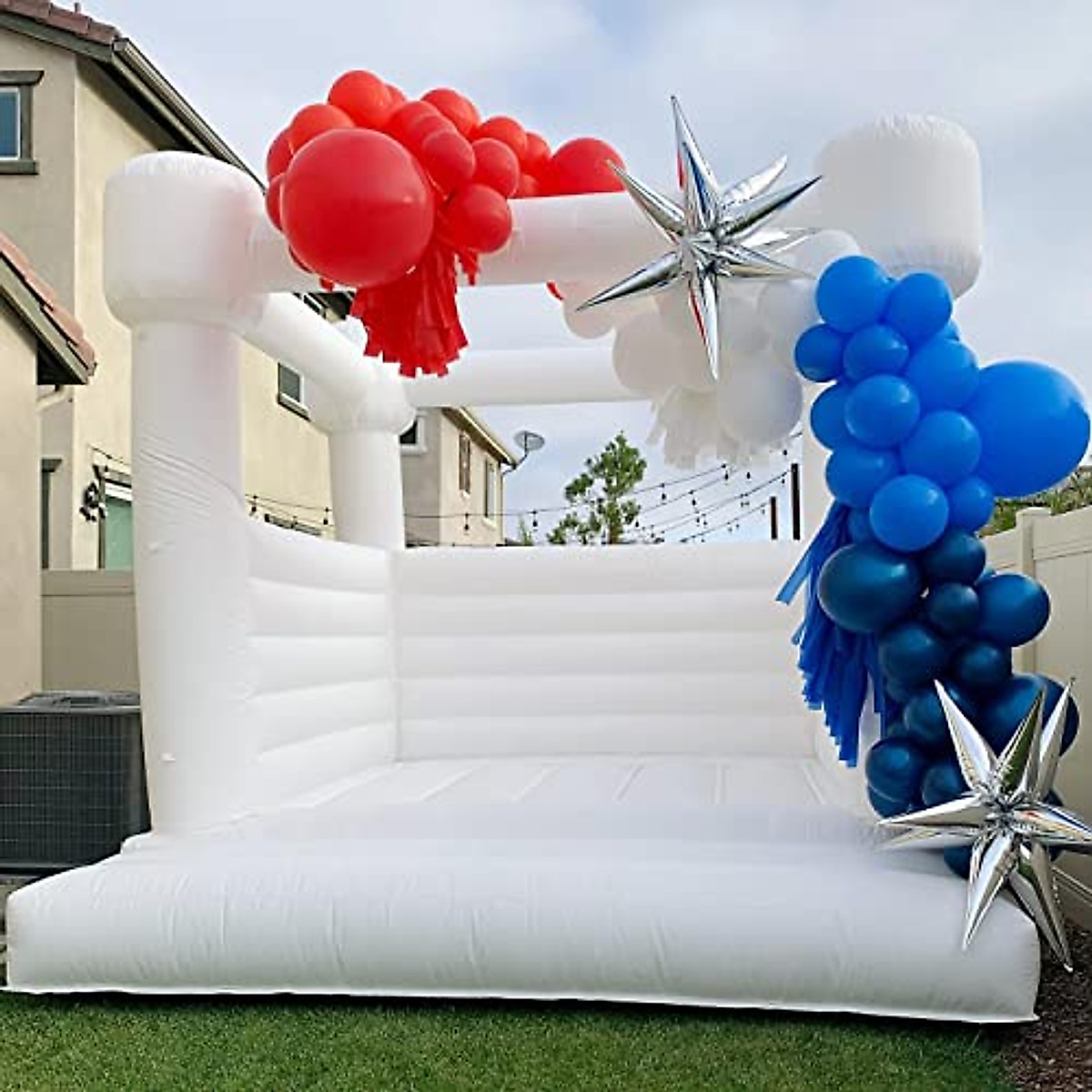 Royal Blue Balloons 100pcs Blue Balloon Garland Arch Kit 5/10/12/18 In Different Sizes Blue Matte Latex Balloon for Baby Shower Birthday Party Wedding Graduation Gender Reveal 4th of July Decorations