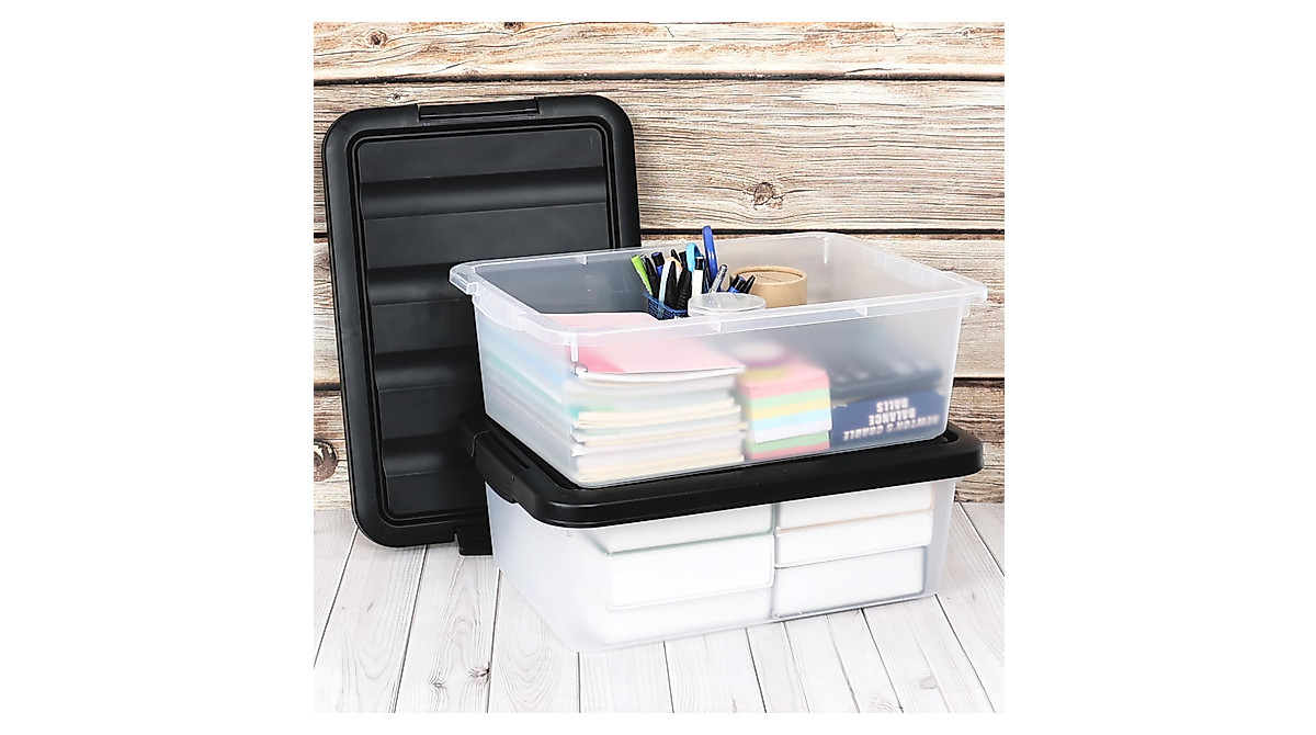 Pekky 14 Quart Storage Box Set - Organize with Ease