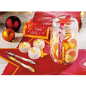 edding 2185 gelroller - goud, zilver, wit, blauw-metallic, pink-metallic - set van 5 - 0,7 mm - gelpens voor schrijven, kleuren, mandala, bullet journal - gelstift schrijven, gelstift tekenen