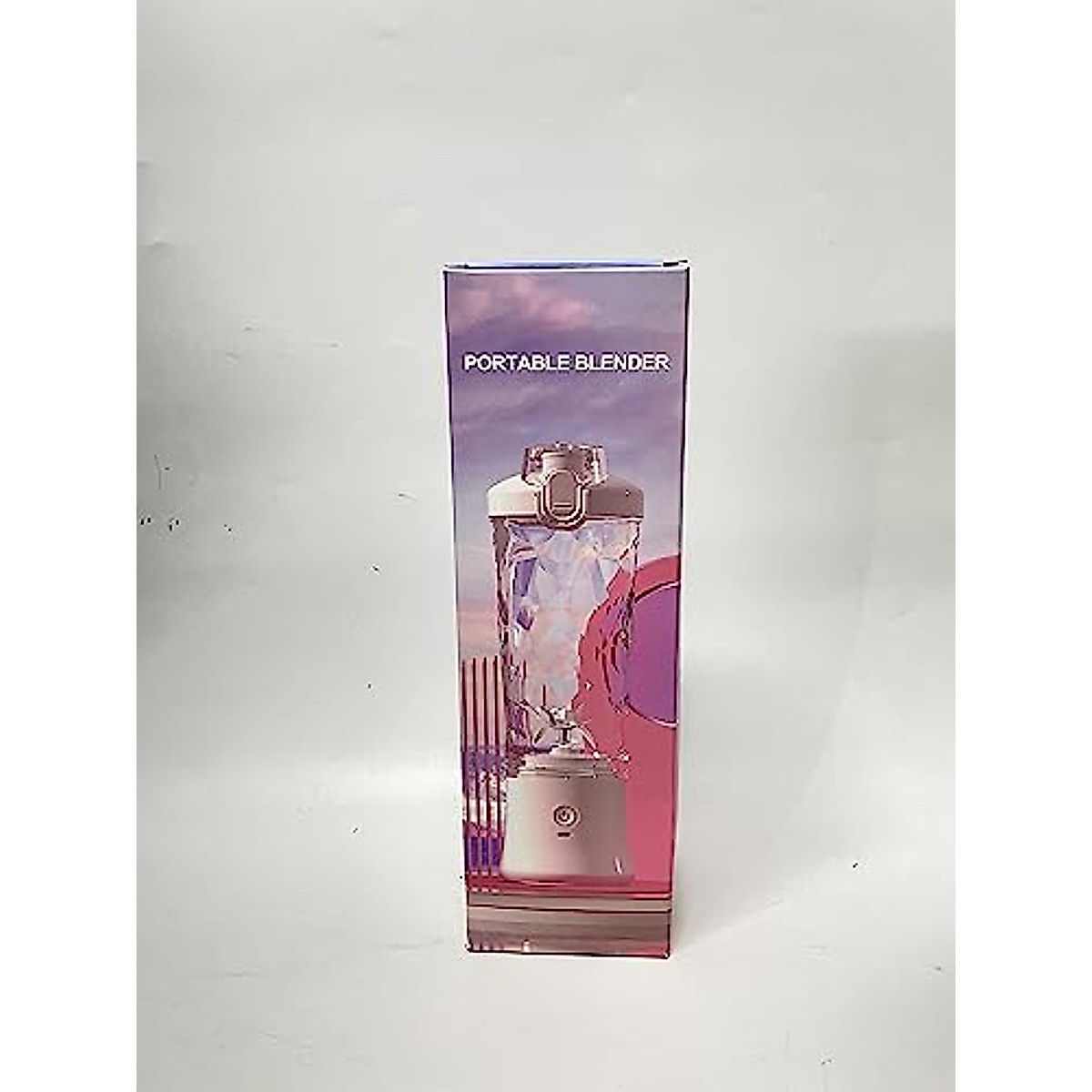 20 Oz Portable Blender for Shakes and Smoothies,4000mAh Electric Juicer, 270W Motor Smoothie Blender with BPA-Free & IP67 Waterproof, USB Fresh Juice Blender with 2 Mixing Modes for Travel, Gym, Black