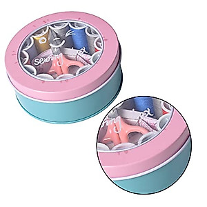 EXCEART 1 Set Thread Repair Kit Sewing Tool Needle Thread Kit Mini Sewing Kit Sewing Thread Case Portable Sewing Kit Embroidery Compact Sewing Kit Sewing Thread Box Household Travel