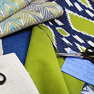 eLuxurySupply Fabric by The Yard - Upholstery Fabric, 100% Polyester for Furniture and DIY Projects - Sewing Material/Fabrics - Bennington Storm Pattern