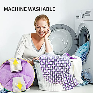 Full Weighted Heating Pad for Neck and Shoulders, Pasonio Large Electric Heated Wrap for Cramps and Pain Relief - 2.4lb Hot Heat Pad with Moist & Dry Heat Therapy Options, Washable- (18"x22") - PYQ02